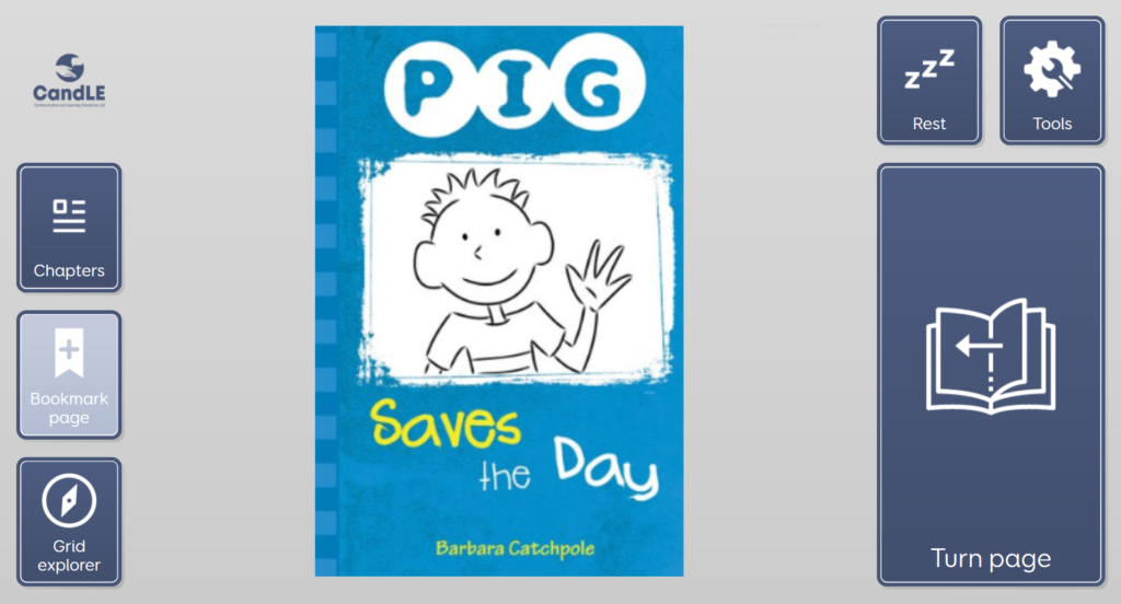 PIG Saves the Day [Grid 3 Book] – By Barbara Catchpole – candleaac.com
